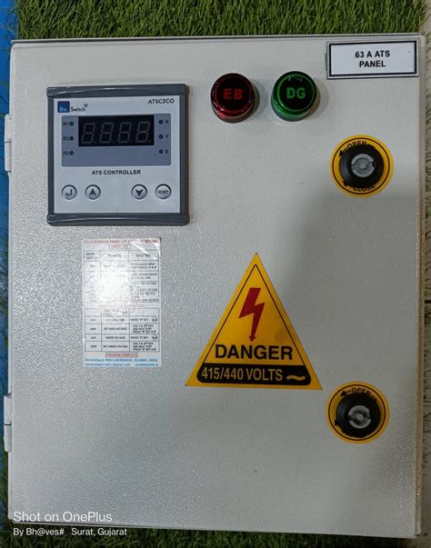 Three Phase Ats Panel Board Upto 5000 Amps At ₹ 13200 Piece In Surat Id 2856451486848