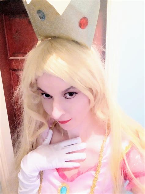 Super Mario Game Princess Peach Cosplay For Fun By Mistyminxchick On