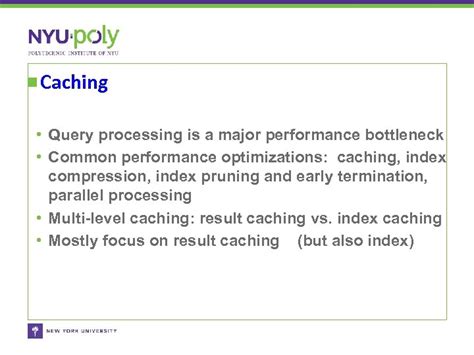 improved techniques for result caching in web search