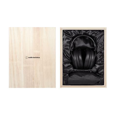Ath Awkt Audiophile Closed Back Dynamic Wooden Headphones Audio Technica
