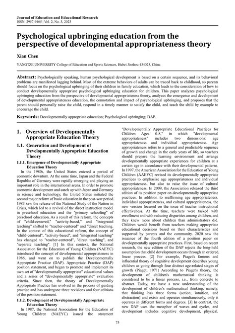 Pdf Psychological Upbringing Education From The Perspective Of