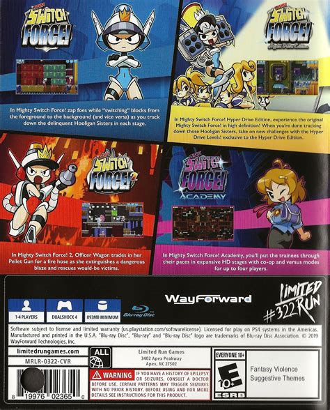 Mighty Switch Force Collection Box Shot For Playstation 4 Gamefaqs