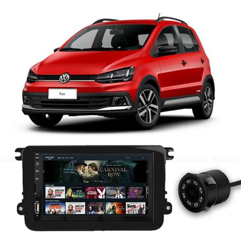 Central Multimídia Volkswagen Fox 2019 A 2020 Full Touch 7 Polegadas