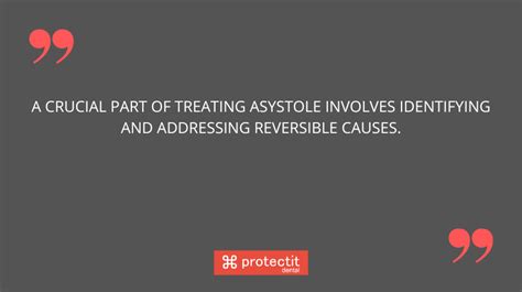 Asystole Treatment Steps Protect It Dental Education Center