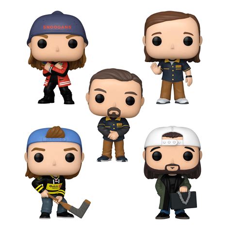 Funko Pop Clerks 3 Set Of 5 Elias Grover Dante Jay
