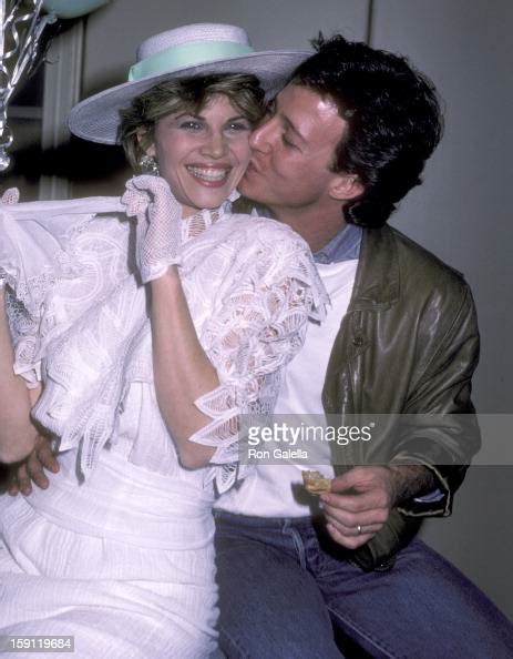 Actress Markie Post And Husband Writer Michael A Ross Attend The