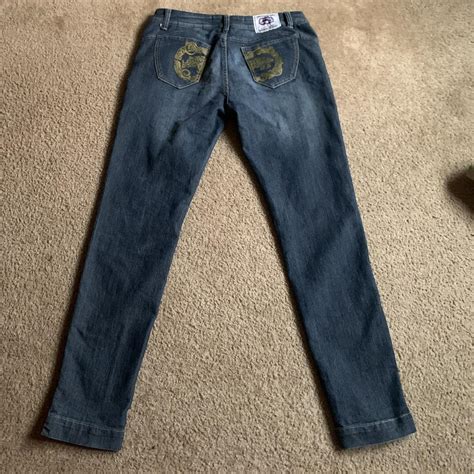 Ecko Red Unltd Jeans Denim Dark Blue Wash Depop