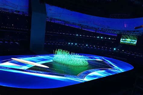 ‘worlds Largest 8k Uhd Led Display Opens Winter Olympics Visual Displays Ltd