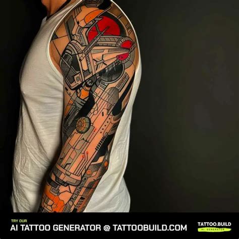 27 Geometric Cyberpunk Tattoo Ideas Stunning Inspiration