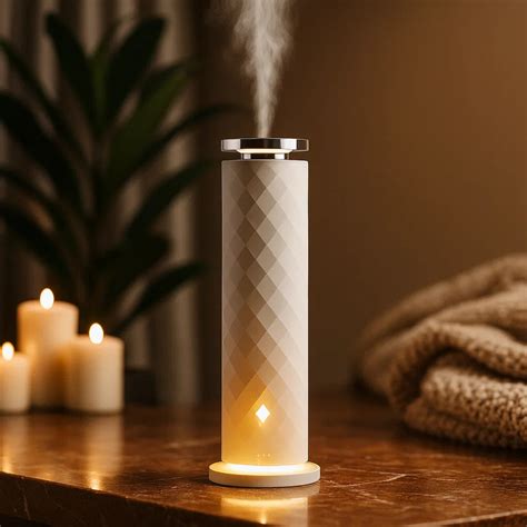 Soft Illumination Tower Waterless Diffuser 2000 Sqft Aroma Paradise