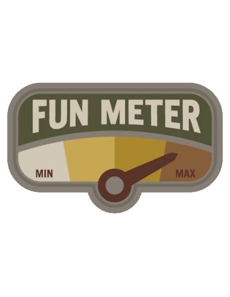 Fun Meter Morale Patch Pvc Mil Spec Monkey