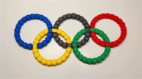 Full Tutorial On How To Make Origami Olympic Rings Modular Origami