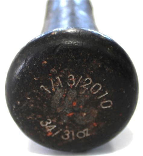 Lot Detail Mike Buskey Kc Royals Signed Game Used Bat Pre Psa