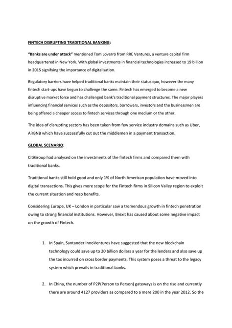 Fintech Analysis Pdf