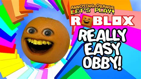 Roblox Really Easy Obby [annoying Orange Plays] Annoying Orange
