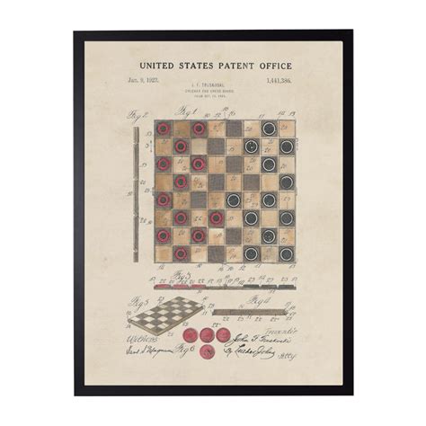 History Of Checkers Timeless Patents