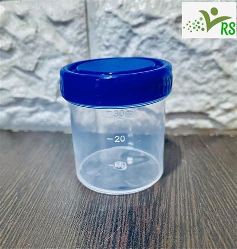 Plastic 50g Urine Test Container At ₹ 3 39 Piece In Ghaziabad Id 22541905962