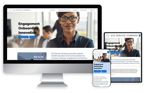 Eoi Service Company Website Custom Web Design And Seo Strategy
