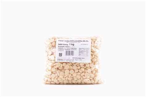 Fehércsokoládé Pasztilla M Gel