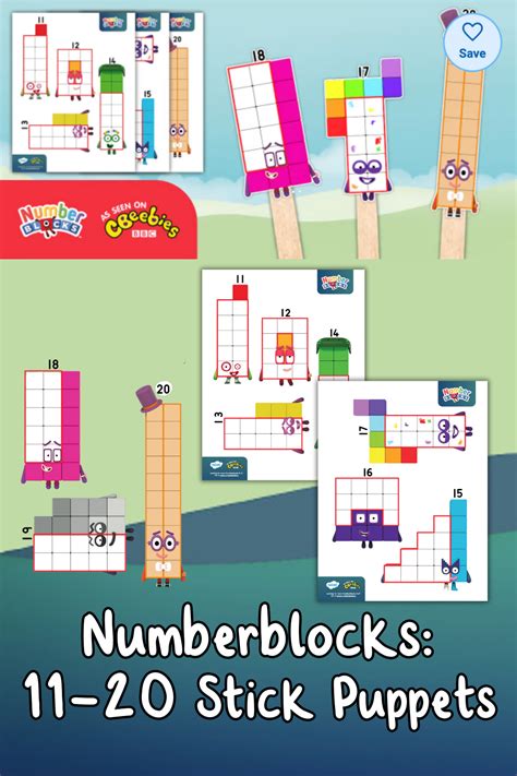 Numberblocks 20 Artofit