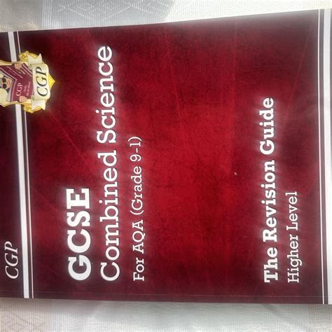 Cgp Gcse Combined Science For Aqa Grade Depop