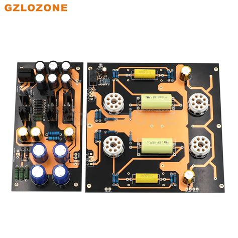 Hi End Stereo Tube Preamplifier Base On Rogue99 Preamp Circuit With