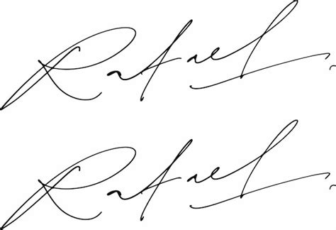 Assinatura Vetor Premium