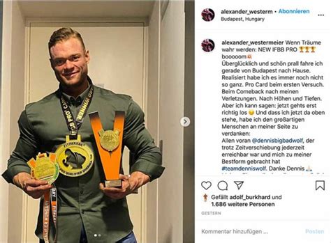 Jetzt Gehts Richtig Los Alexander Westermeier Wird Ifbb Pro Gannikus De