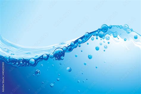 Water Background Stock Vector Adobe Stock