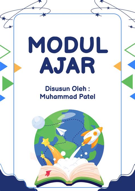 Halaman 4 Gratis Desain Contoh Bahan Ajar Canva