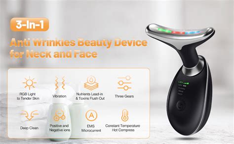 Yofuly Appareil Anti Rides Visage Appareil De Beauté Facial Anti Rides