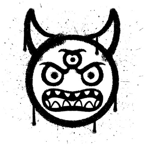 Graffiti Devil Vectors And Illustrations For Free Download Freepik