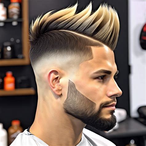 15 Ideas For Fohawk Fade Short Hair Burst Of Style