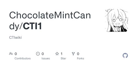 Github Chocolatemintcandycti1 Ctiwiki