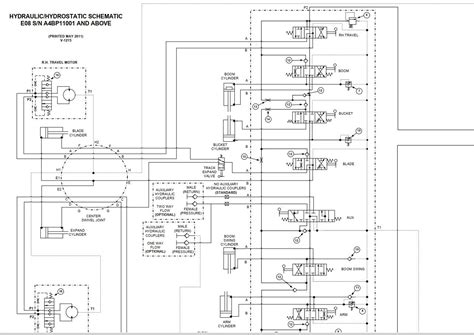 Bobcat Excavator E08 Electrical And Hydraulic Schematic