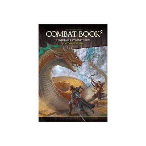 Combat Book 3 Fantasy Rewritable Combat Maps For Tabletop Rpgs