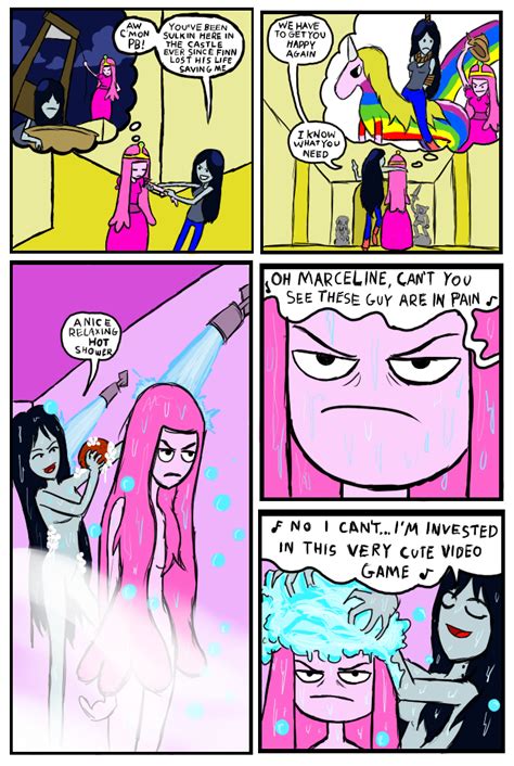 Rule 34 2girls Adventure Time Angry Convenient Censoring Marceline