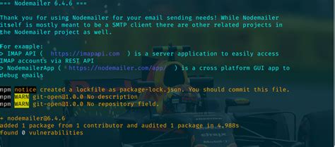 [bug] Error With Installing Nodemailer · Issue 1344 · Npm Cli · Github