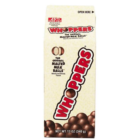 Whoppers Chocolate Malted Milk Balls Candy Crunchy Movie Snack 12 Oz