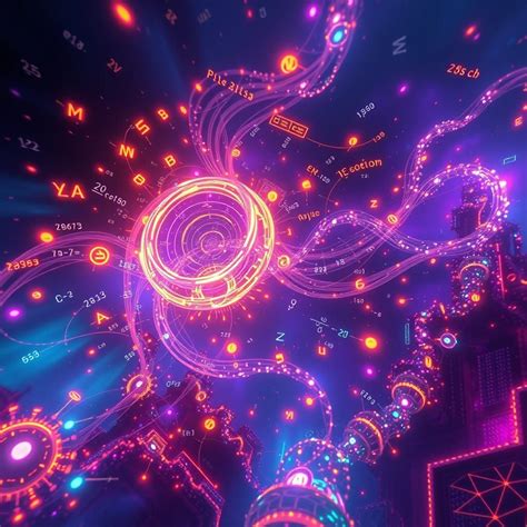 Mathematical Abstracts Glowing Mathematical Fractals Dan