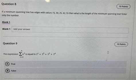 Solved If A Minimum Spanning Tree Has Edges With Values Chegg
