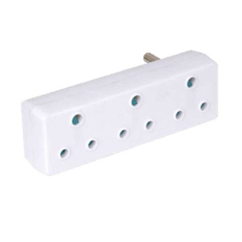 12 Way High Surge Multiplug 0 5m White Ellies Electronics