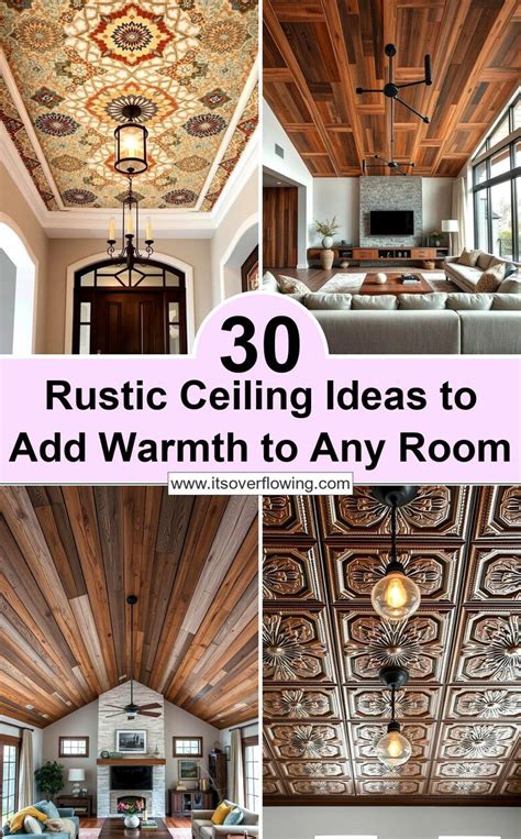 30 Rustic Ceiling Ideas To Add Warmth To Any Room