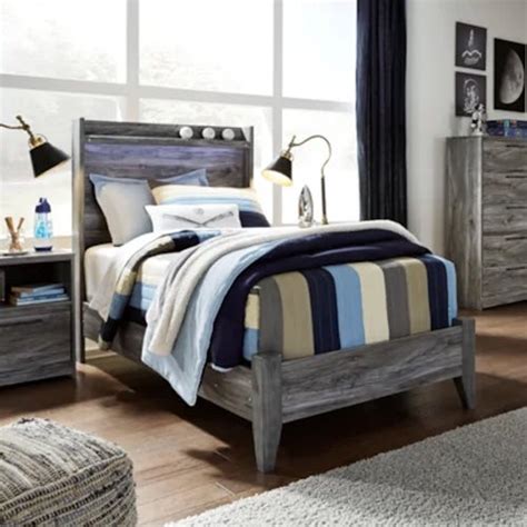Baystorm Twin Panel Headboard And Footboard With Rails
