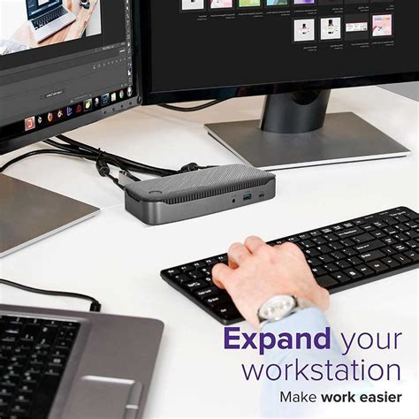 Targus Dock710usz 50 Usb C Hybriduniversal Docking Station With Quad