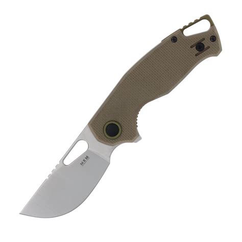 Mkm Vincent Folding Knife Tan G 10 Smkw Exclusive Mkmmkvcngts Smoky
