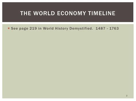 Ppt Chapter 16 The World Economy Powerpoint Presentation Free
