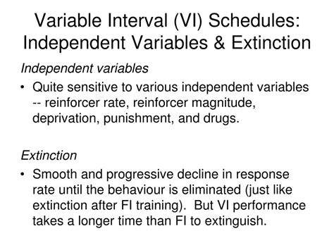 ppt introduction to schedules of reinforcement powerpoint