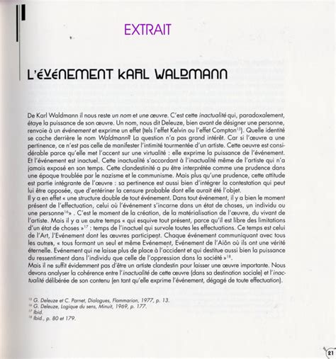 « LÉvÉnement Karl Waldmann In Les Collages De Karl Waldmann Ed