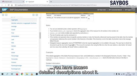 Sap Business Objects Variables Değişken Ekleme Youtube